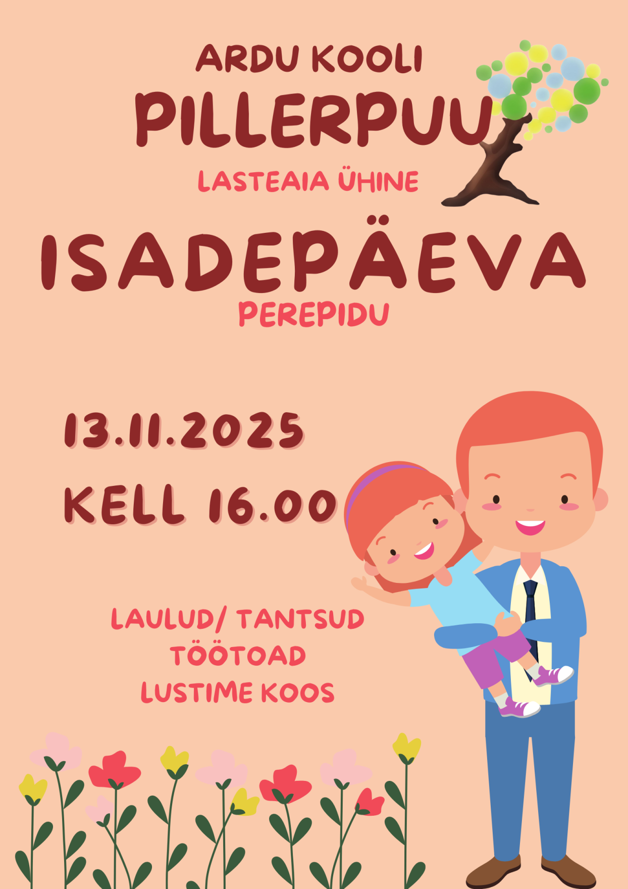 Lasteaia isadepäeva perepidu | Ardu Kool